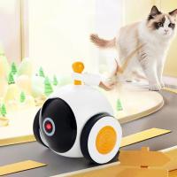 China Automatic Rolling Smart Cat Toy Ball 360 Rotation Interactive Electric Remote Control Car for sale