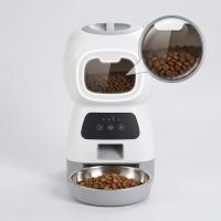 China Robot-Shaped WiFi Smart Pet Feeder 3.5L Visible Window Timed Portion Control for Cats Dogs for sale