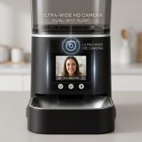 China Bidirectional Video Smart Pet Feeder 5L Camera WiFi App Control Automatic Pet Food Dispenser LPS-BVF5L for sale
