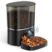 China Automatic Smart Pet Feeder True Dual Bowl Independent Feeding 2MP 1080P Camera Tuya App Control for sale