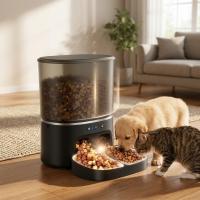 China Automatic Smart Pet Feeder True Dual Bowl Independent Feeding 2MP 1080P Camera Tuya App Control for sale