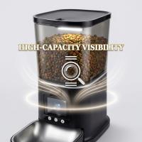 China Bidirectional Video 5L Smart Pet Feeder Camera WiFi App Control Automatic Cat Dog Food Dispenser LPS-BVF5L for sale
