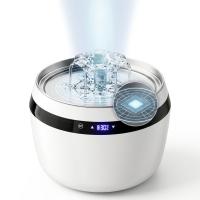 China 2L Thermostatic Pet Water Fountain Adjustable 26-40C 304 Stainless Steel Touch Screen Dispenser for Cats Dogs for sale