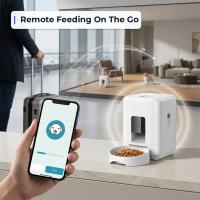 China PFF009 2L Sealed Anti-Jam Smart Wi-Fi Pet Feeder Remote Feeding Plan for Cats Small Dogs for sale