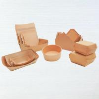China White Kraft Paper Food Bowl Sustainable Container Christmas Printable For Soup for sale