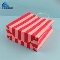 China Decorative Kraft Paper Gift Sacks Tear Resistant For Retail Packaging Custom Logo for sale