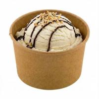 China Food Service Paper Dessert Cups For Gelato Ice Cream Biodegradable Customized for sale