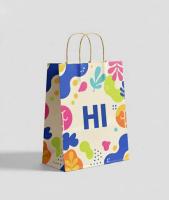 China Lightweight Flat Brown Grocery Bags Euro Tote Bags Cosmetic Packaging for sale