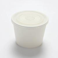 China Freezersafe Recyclable Embossing Paper Food Bowl Container box For Soup for sale
