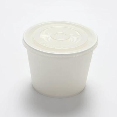 China Freezersafe Recyclable Embossing Paper Food Bowl Container box For Soup for sale