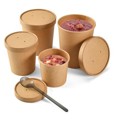 China 200 Gram Airtight Paper Food Bowl Container 1000ml ODM for sale