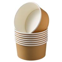 China Chinese Compostable Takeaway Food Containers PE Coated Microwavesafe for sale
