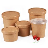 China 200 Gram Airtight Paper Food Bowl Container 1000ml ODM for sale