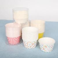 China FDA Approved Mini Paper Sundae Cups Eco Friendly Disposable Serving For Dessert for sale
