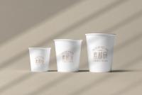 China Food Grade Paper Dessert Cups Uncoated Lightweight For Weddings for sale