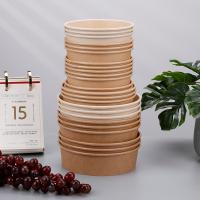 China Reusable Microwavable Paper Bowl 720 Ml For Hot Food for sale
