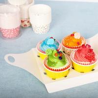 China FDA Approved Mini Paper Sundae Cups Eco Friendly Disposable Serving For Dessert for sale