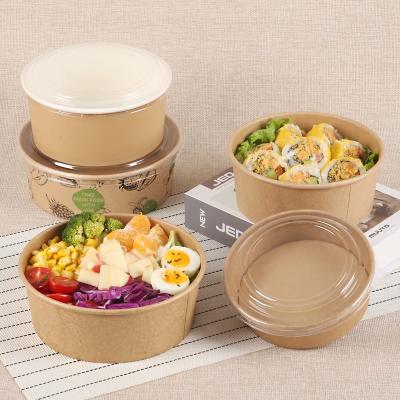 China Customized Microwavable Paper Food Bowl For Nachos Salad Burrito for sale