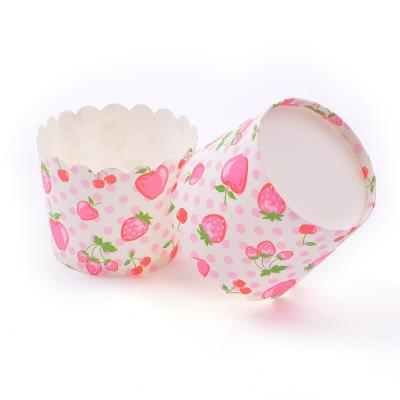 China Recyclable Birthday Party Paper Dessert Cups For Ice Cream Sundae OEM for sale