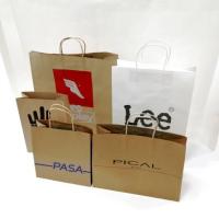 China Personalized Foldable Paper Packaging Bag Lightweight Eco Friendly for sale