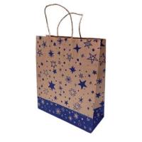 China Lightweight Kraft Paper Carry Out Bags Custom Printed For Takeaway Food ODM for sale