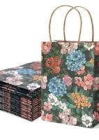 China Personalised Compostable Retail Packaging Bags Kraft Paper Gift Packaging for sale