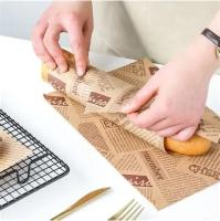 China Food Grade Newsprint Greaseproof Paper Wrap For Burger Wrapping for sale