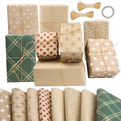 China Aesthetic Chinese Tissue Gift Wrap Papers Printable For Retail Packaging for sale