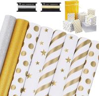 China Non Toxic Gift Wrapping Supplies Paper Sheets 50 Gsm Dark Brown Flower for sale