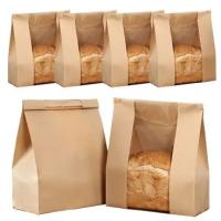 China Custom Printed Biodegradable Favor Bags Greaseproof Paper Sandwich Bags for sale