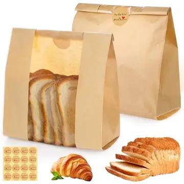 China Custom Printed Biodegradable Favor Bags Greaseproof Paper Sandwich Bags for sale