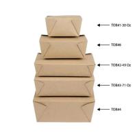 China OEM Stackable Cardboard Takeout Food Boxes For Delivery Storage for sale