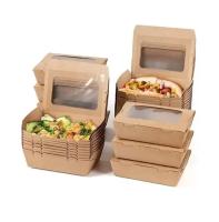 China Custom Printed 10 Oz Insulated Takeout Food Boxes Eco Friendly Packaging for sale