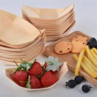 China Microwavesafe Stackable Brown Disposable Paper Trays Custom For Kitchen for sale