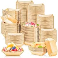 China Custom Printed Paper Serving Tray Plate For Catering Takeaway Food OEM for sale