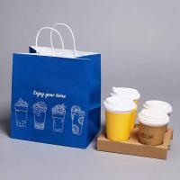 China Personalised Paper Shopping Bag Greaseproof For Boutiques Promotional Events for sale