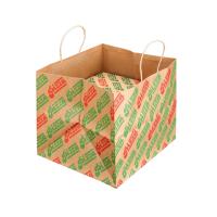 China Recyclable Takeaway Paper Bags For Food Delivery SGS Certified for sale