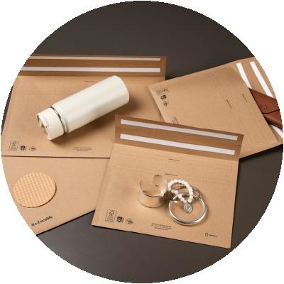 China Self Sealing Adhesive Bubble Eco Friendly Shipping Mailers Biodegradable Kraft Paper for sale
