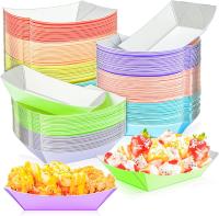 China OEM Melamine Brown Paper Serving Tray For Catering And Events for sale