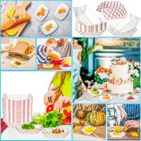 China Bulk Hot Dog Paper Trays Serving Boat For Appetizers Desserts for sale