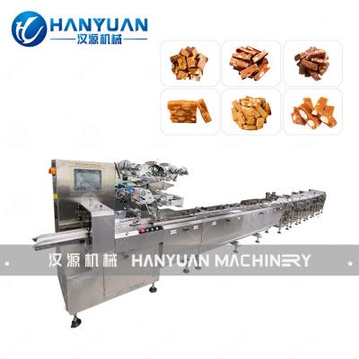 China Toffee Bar High Speed Plate Feeding Pillow Packing Machine for sale