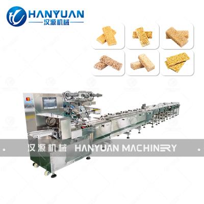 China Automated Wrapping Granola Bar Pillow Packing Machine for sale