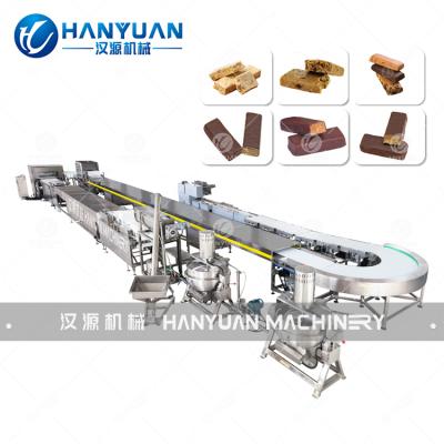 China 50kW 30×8m Automatic Protein Bar Production Line for Sticky Snack Food for sale