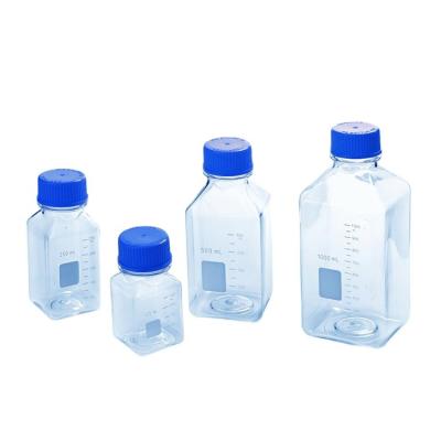 China Laboratory Small Sample bottles Plastic Media bottles for sale