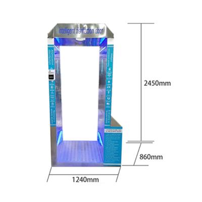 China China supply new type good quality Intelligent disinfection door disinfection security gate for sale