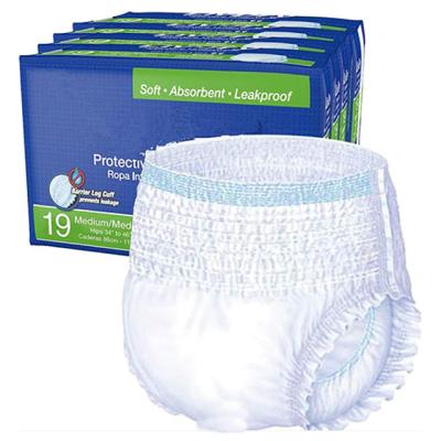 China Premium Disposable Adult Pull Up Diaper With Super Absorption Adult Incontinent Usage for sale