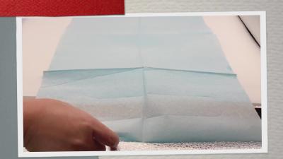 China Wholesale Disposable Adult Bibs Waterproof With PE film for sale
