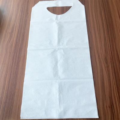 China Wholesale Disposable Adult Bibs Waterproof With Paper and PE Film for sale