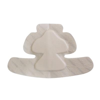 China burn wound care comfortable self adhesive bordered medical grade silicone foam dressing border adhesive waterproof 16x 20cm for sale