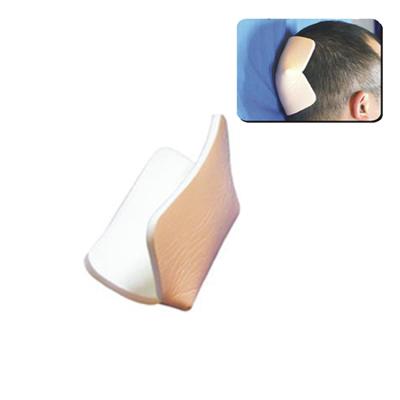China Adult head Medical PU and Silicon Waterproof Foam Dressing Wound Care Self Adhesive for sale